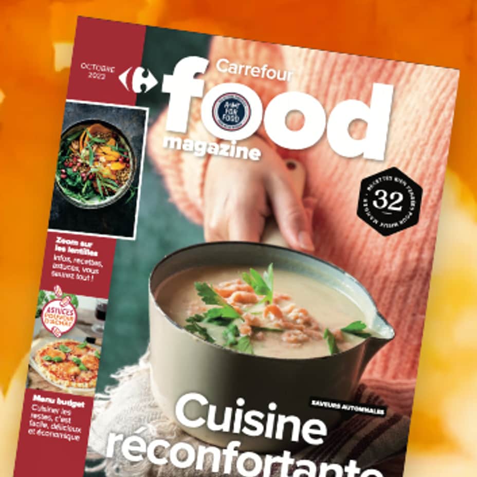 Carrefour Food Magazine, Cuisine réconfortante